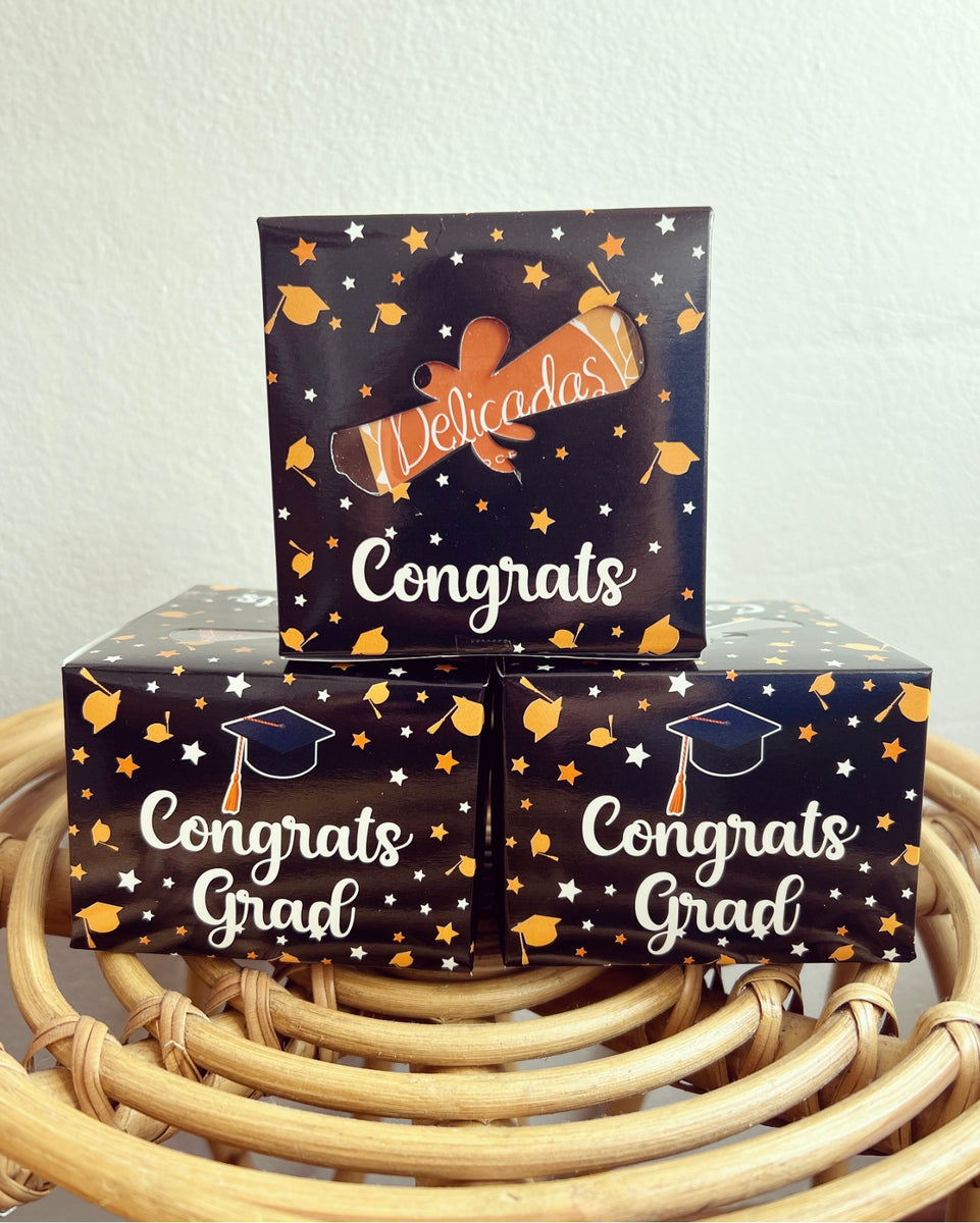 Congrats grad favor box – delicadas